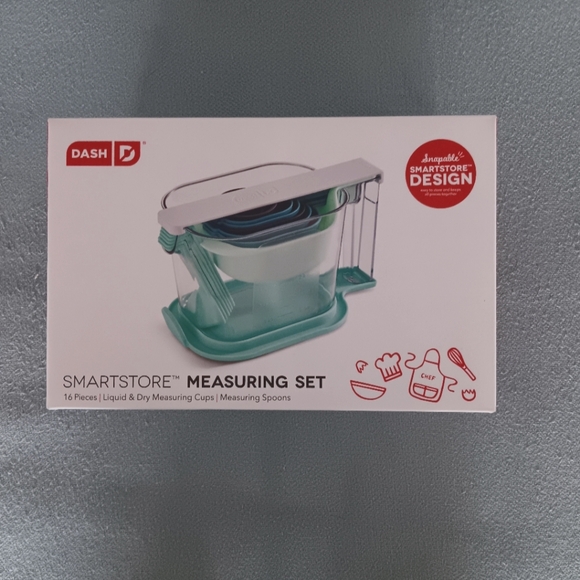 Dash | Kitchen | 6 Pc Measuring Set Cups Spoons Egg Separator Sifter ...